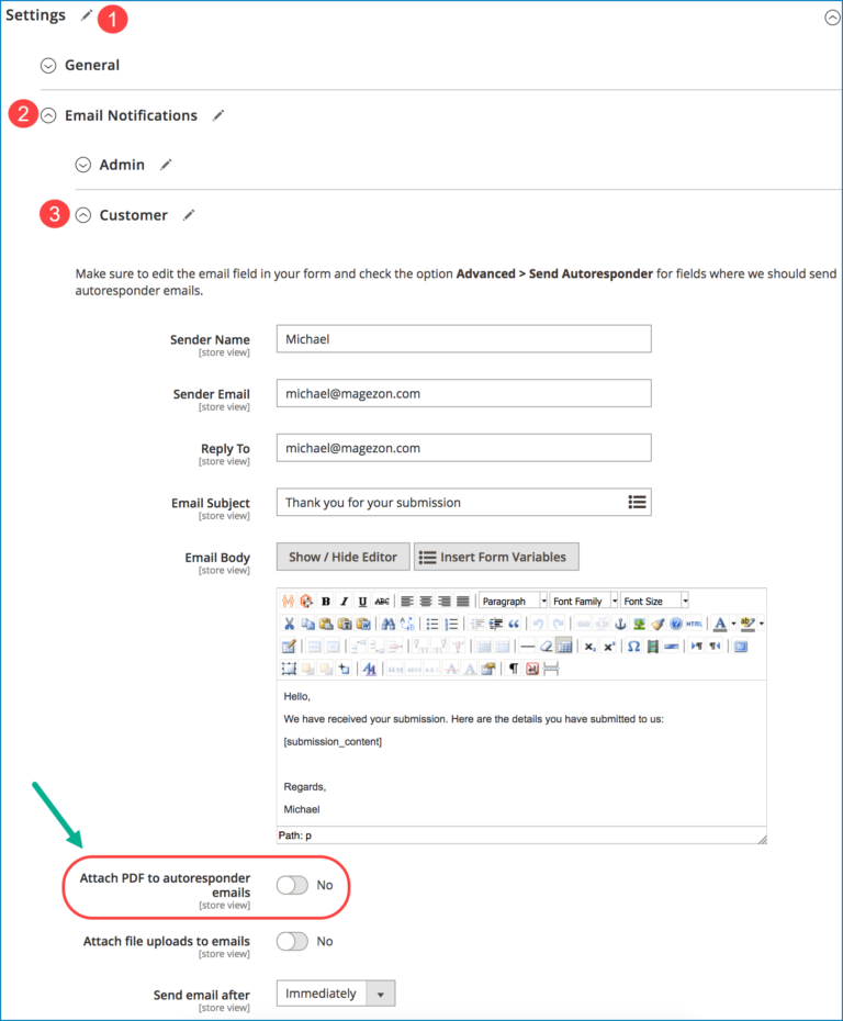How to Include Form Submission as PDF Attachment in Email Notifications ...