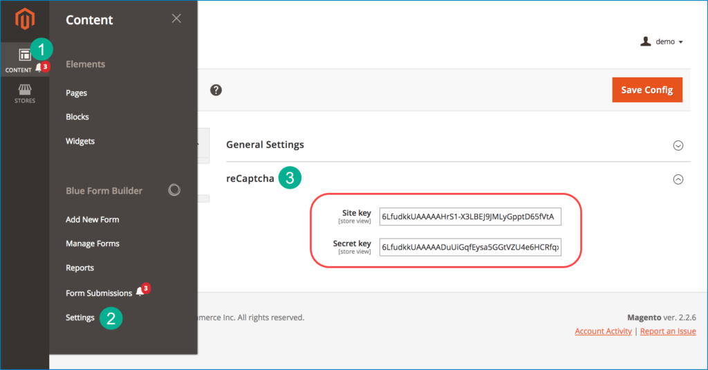 How to Protect Magento 2 Forms From Spams in Blue Form Builder - Magezon