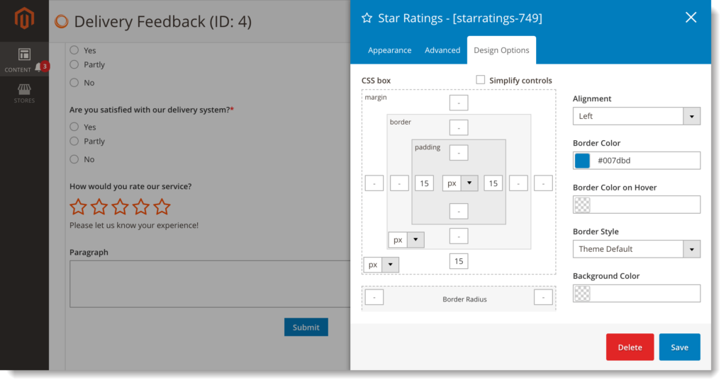 How to Add User Ratings to Magento 2 Forms - Magezon