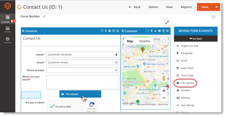 How To Add File Upload Field To A Form With Blue Form Builder Magezon