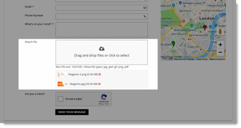 How to Add File Upload Field to a Form With Blue Form Builder - Magezon