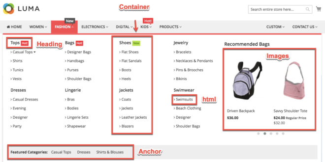 How to Customize Your Magento Menu using Ninja Menus - Magezon