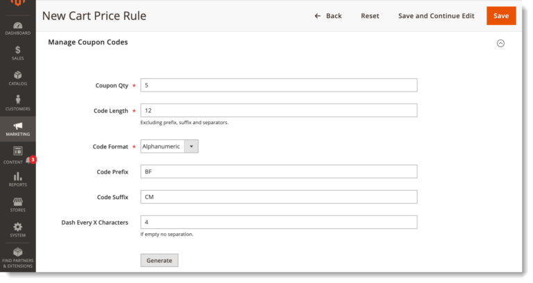 How to Create Coupon Codes in Magento 2 - Magezon