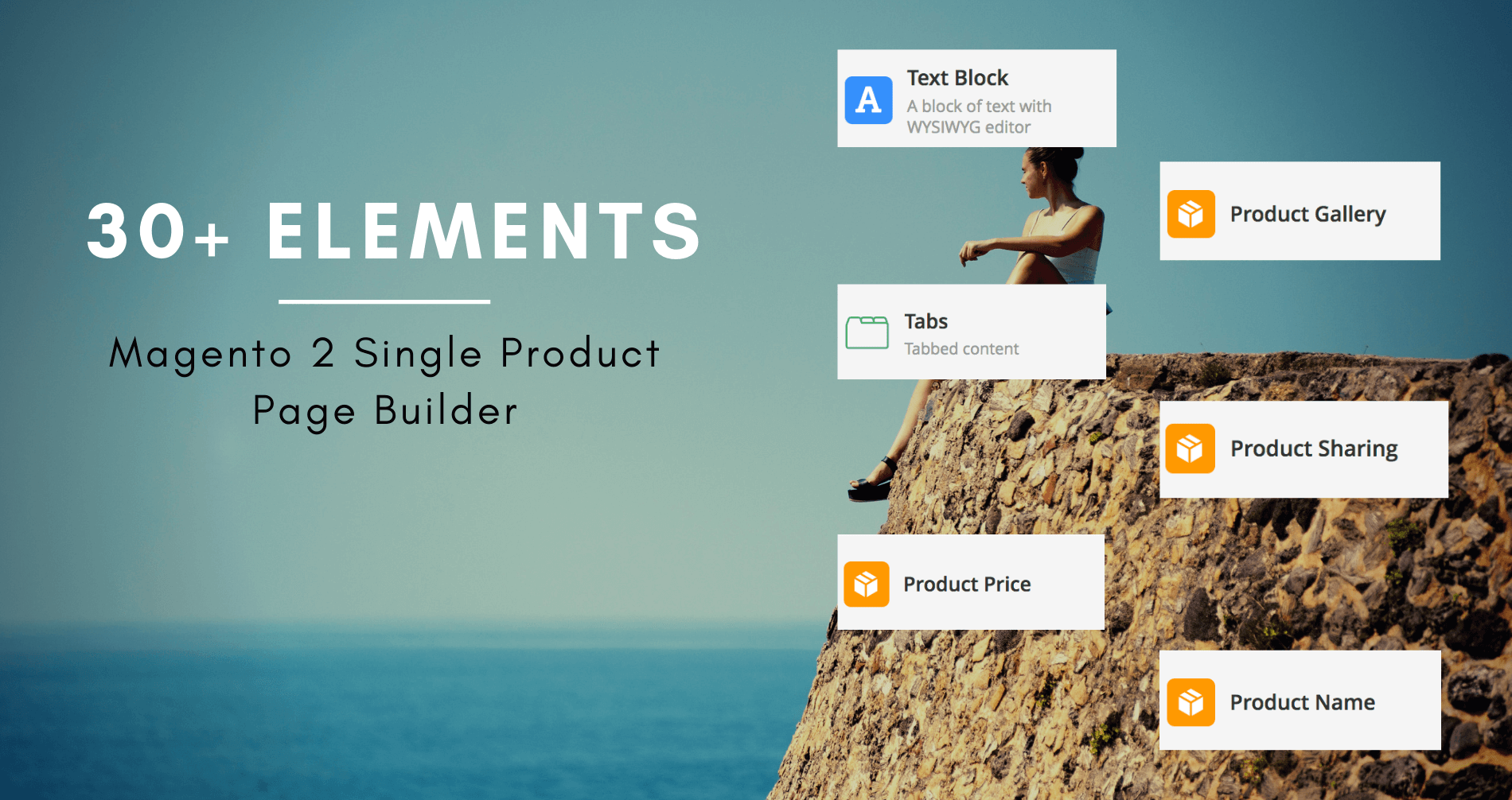 Magento 2 Single Product Page Builder: 30+ Elements - Magezon