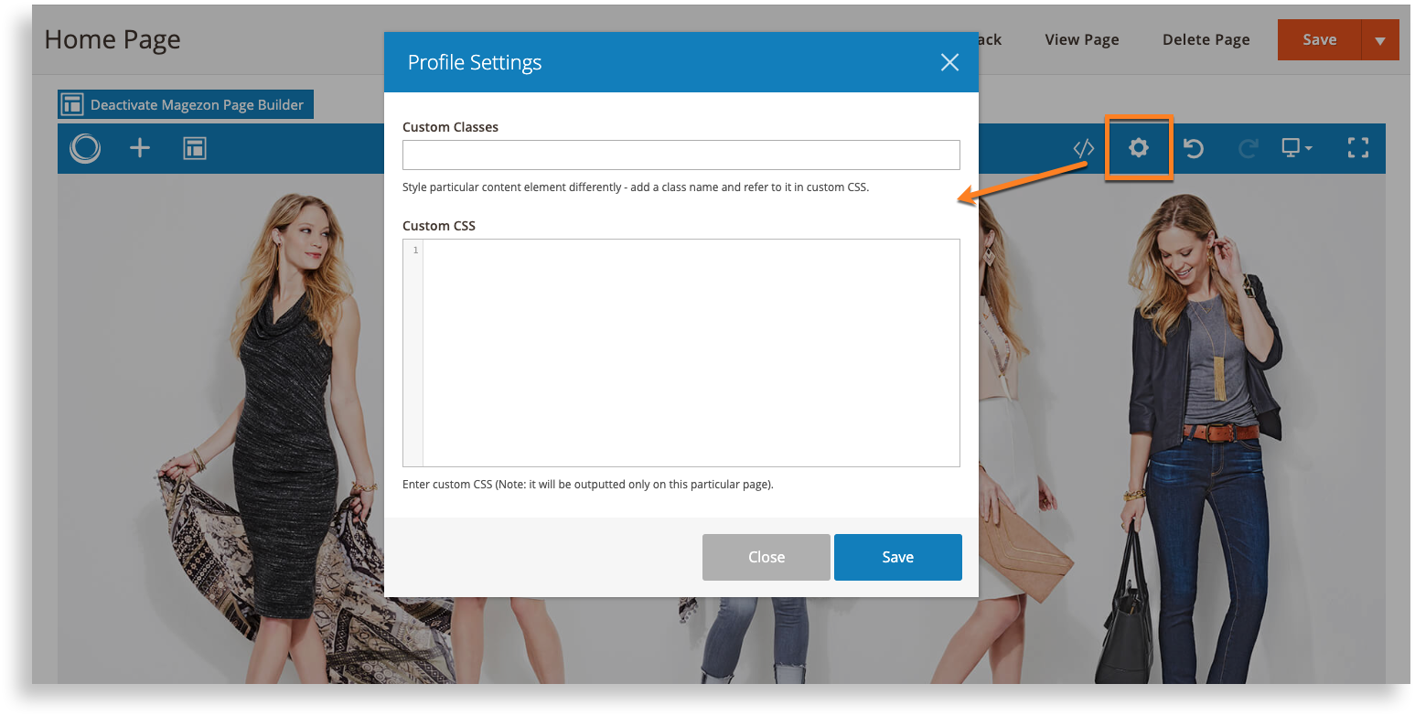 How To Add Custom Css In Magezon Page Builder Magezon