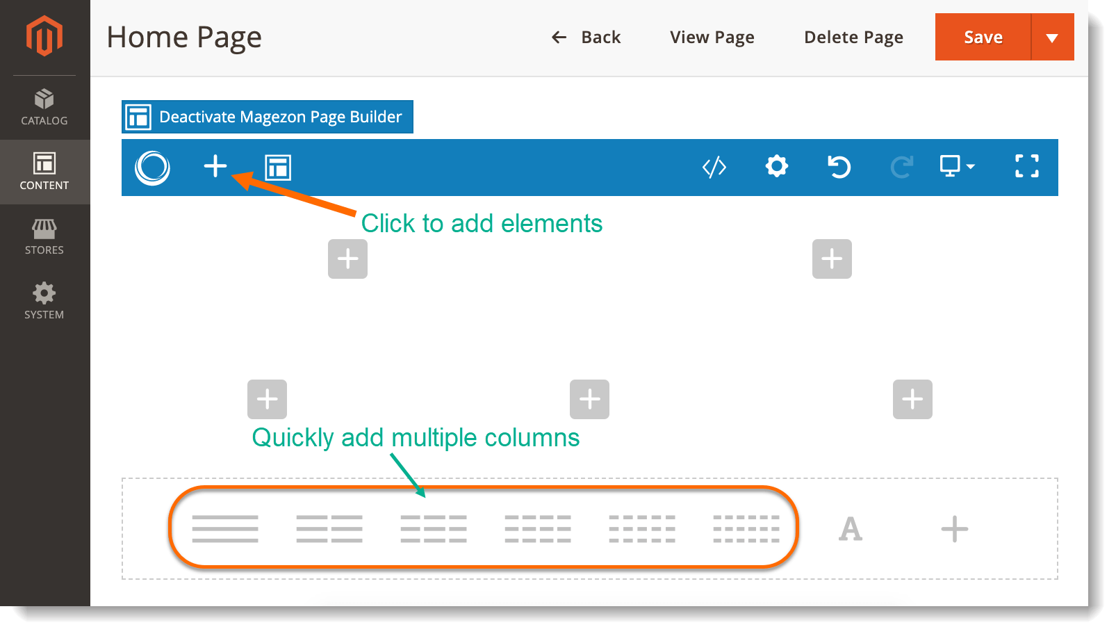 How to create multiple columns | Magezon Page Builder Tutorial