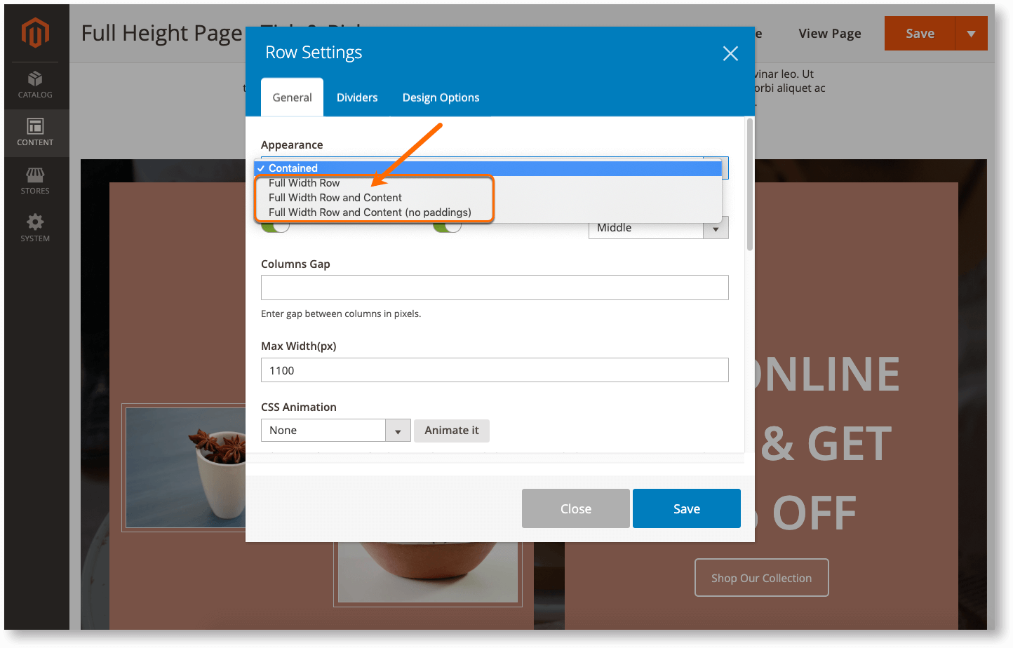 How to Create Full Width Row With Magezon Page Builder - Magezon