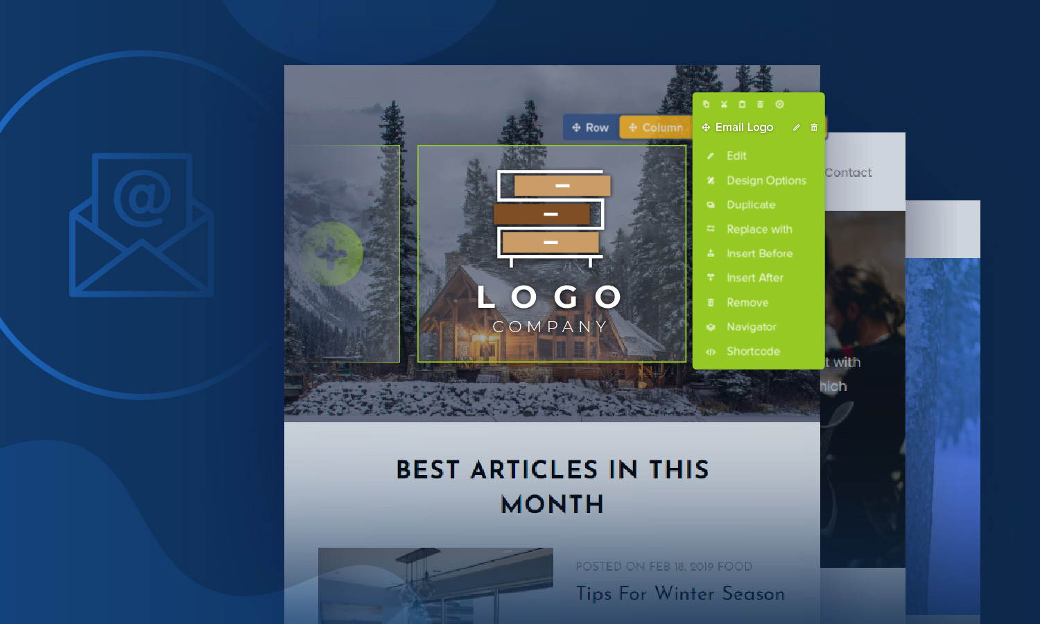 How to Use Email Logo Element in Magezon Email Builder - Magezon