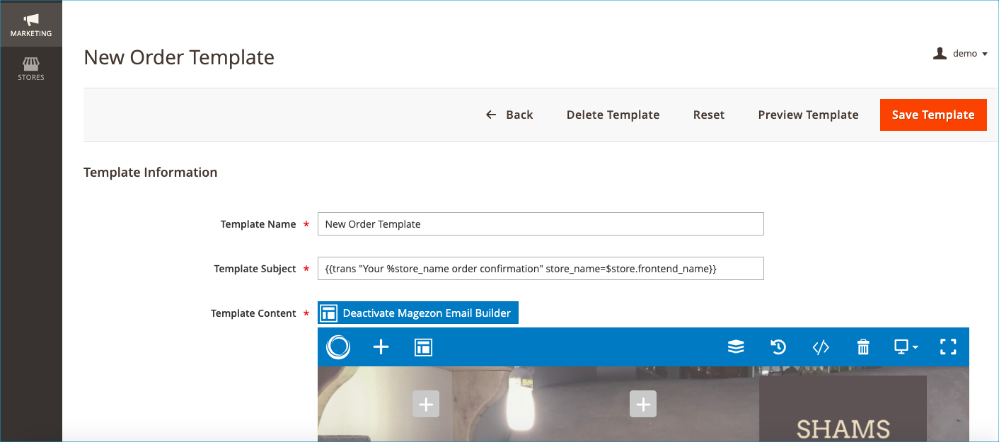 Create New Order Email Templates With Magento 2 Email Builder Magezon