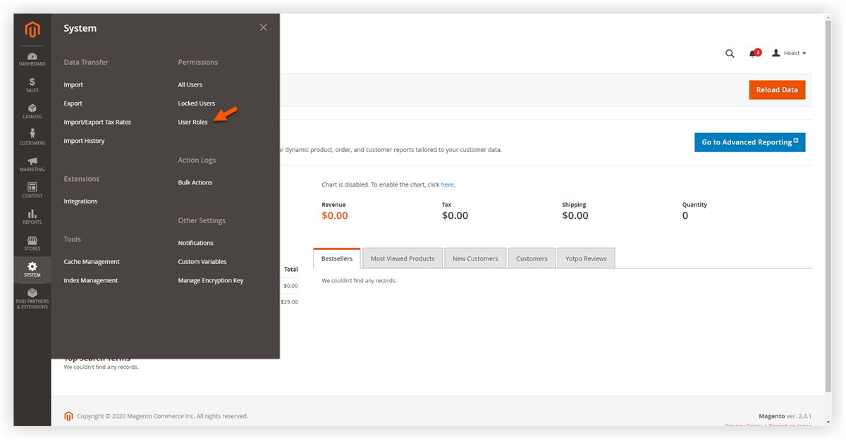 How to Create Magento Admin User With Various Access Levels - Magezon