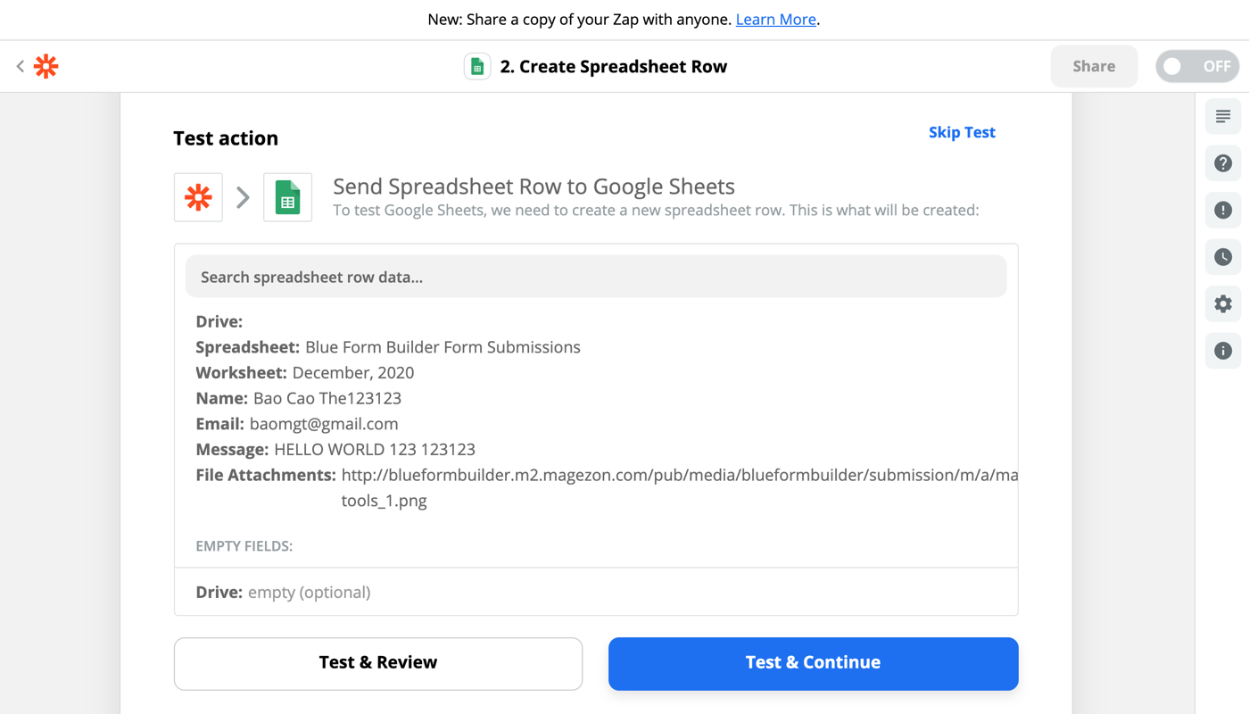 How to Save Magento 2 Form Submissions to Google Sheets - Magezon