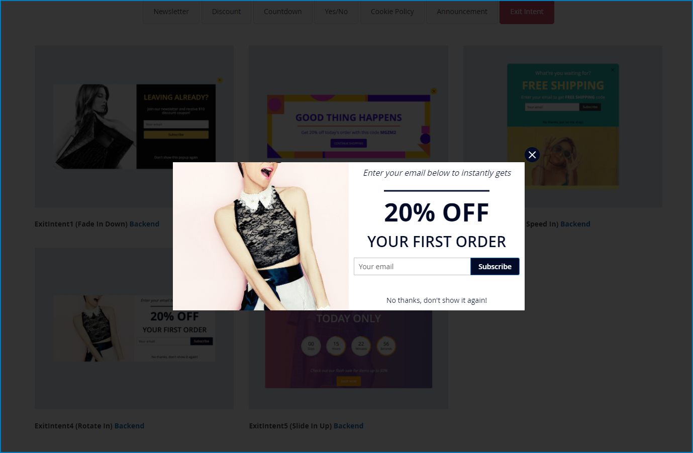 How To Create Exit Intent Popup With Magezon Popup Builder Magezon