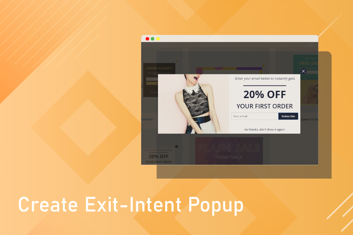 How to Create Exit Intent Popup With Magezon Popup Builder - Magezon