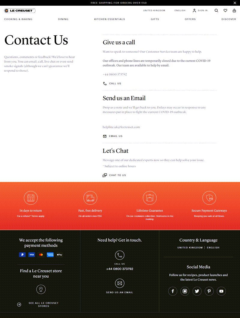 Contact Us Page: Best Practices & 10+Inspiring Examples - Magezon