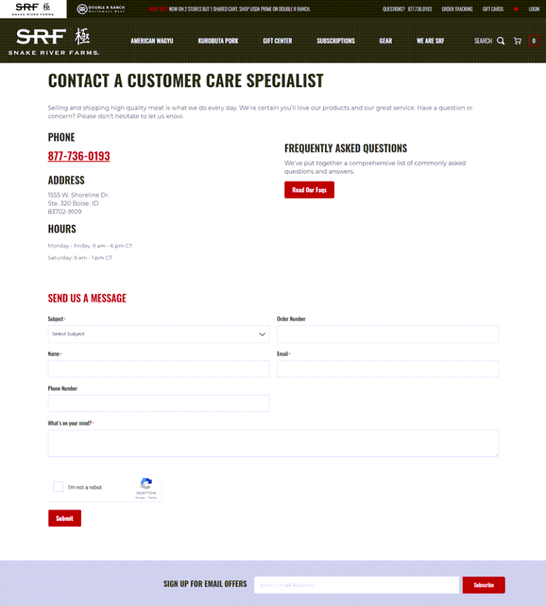 Contact Us Page: Best Practices & 10+Inspiring Examples - Magezon