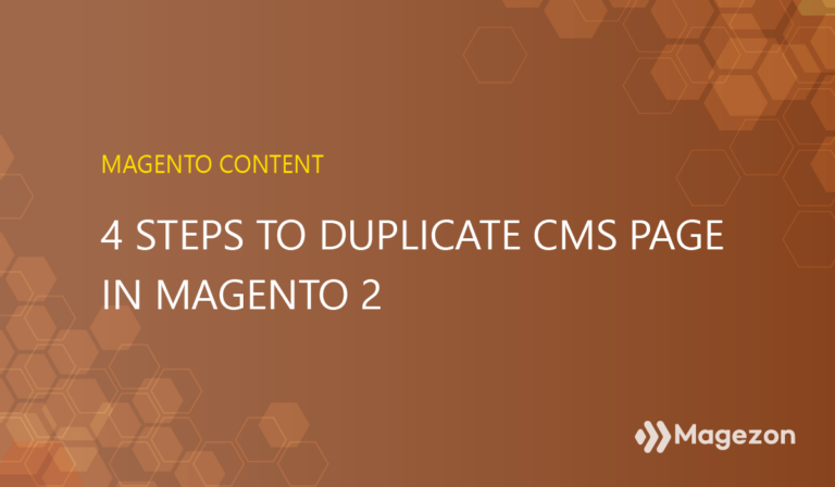 Duplicate Magento CMS Page in 5 Steps - Magezon
