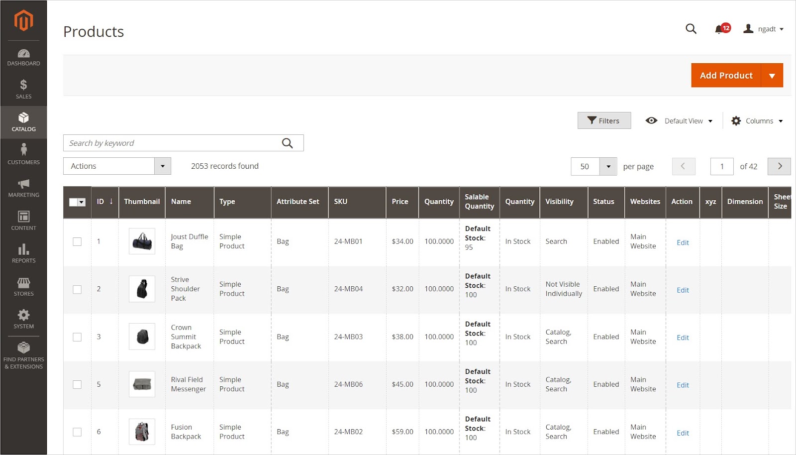 Magento Products Grid Everything You Should Know Magezon