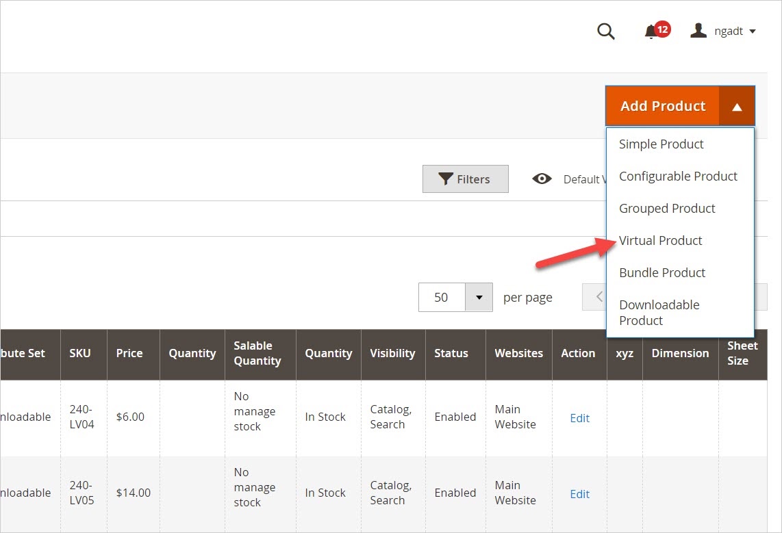 How to Create Virtual Product in Magento 2 - Magezon