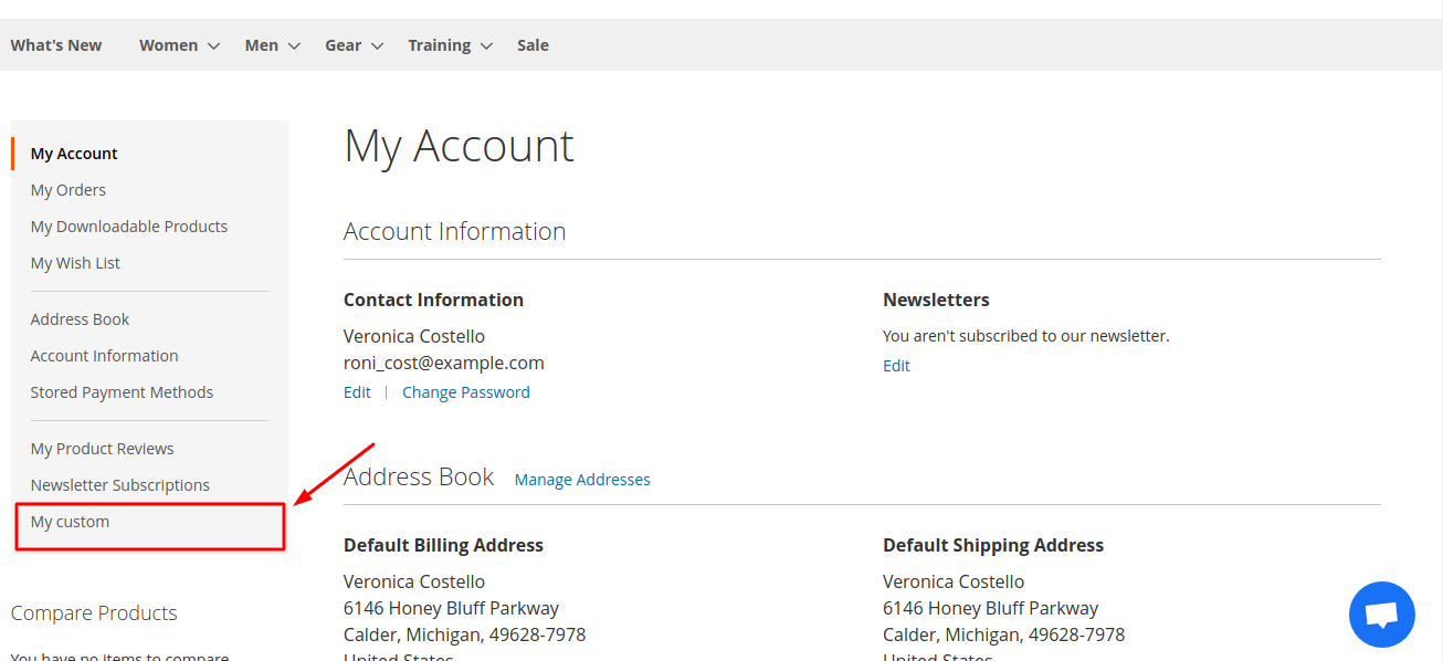 How To Add A Link To My Account Menu In Magento 2 Magezon