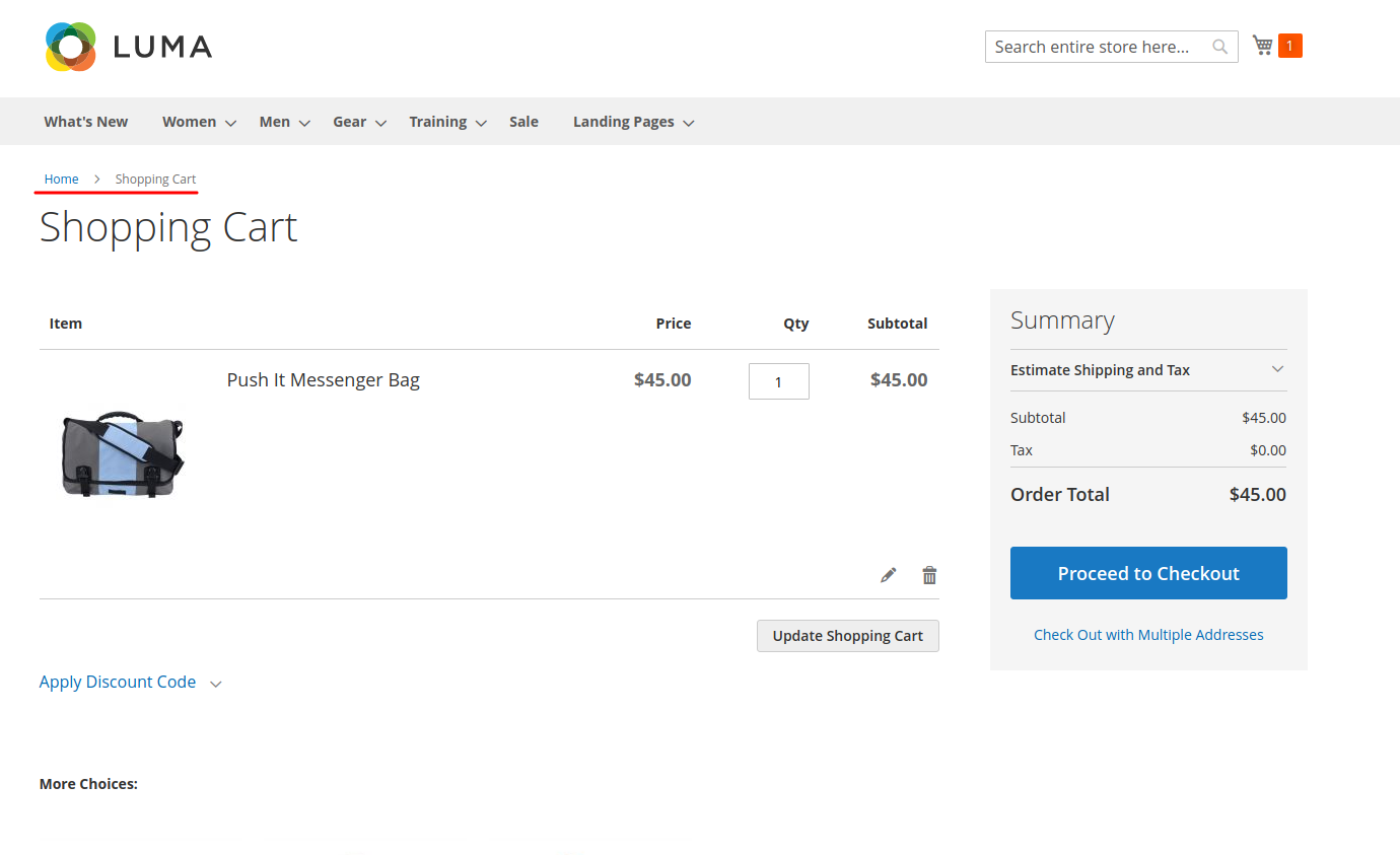 How to Show/Remove and Add Breadcrumbs to Custom Page in Magento 2