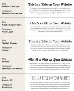20+ Most Common Font Names for Websites to Use - Magezon