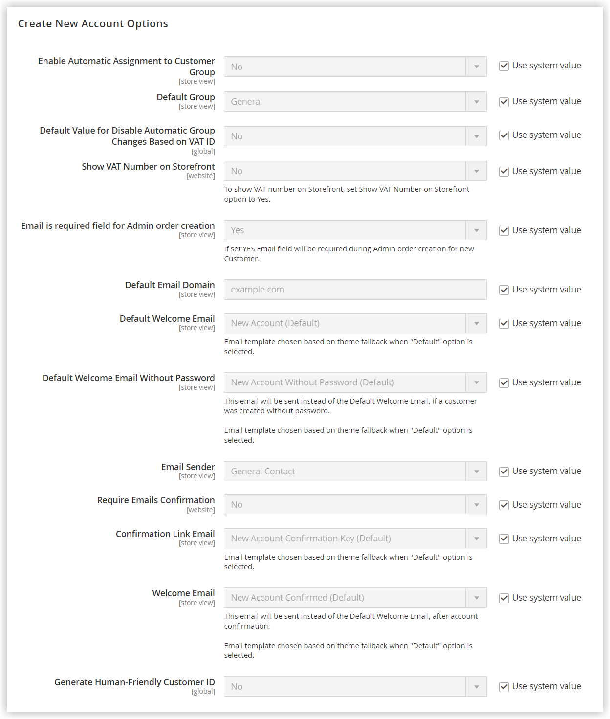 How To Set Up Magento Customer Configuration Step By Step Magezon