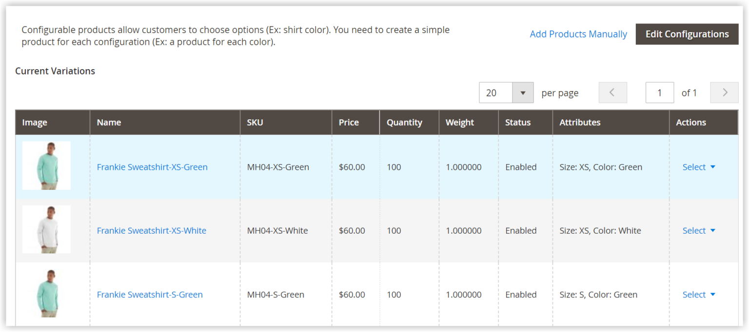 Magento 2 Simple Product with Custom Options vs. Configurable Product - Magezon