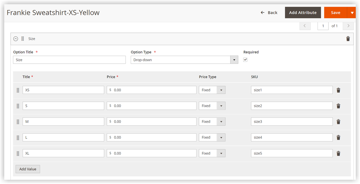 Magento 2 Simple Product with Custom Options vs. Configurable Product ...