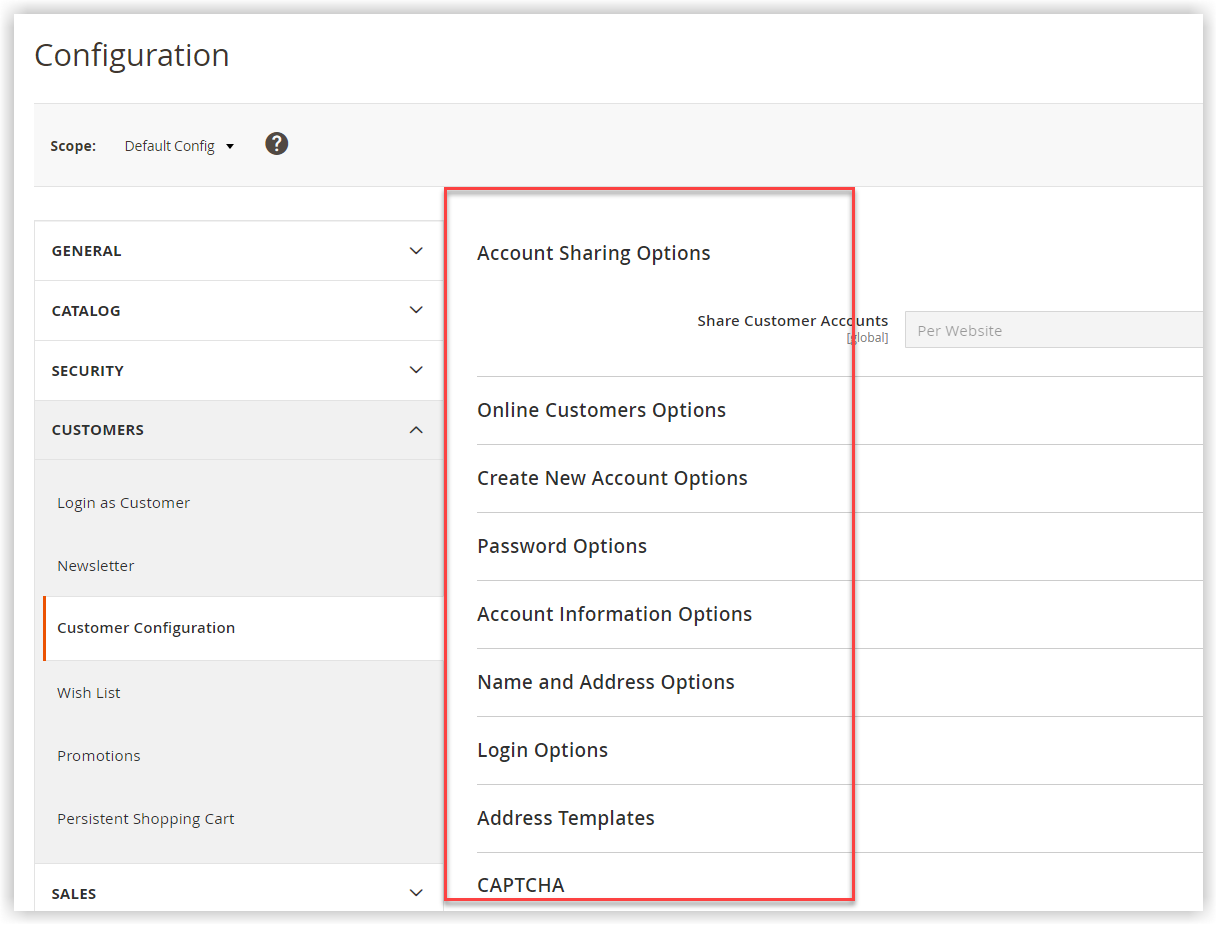 How To Set Up Magento Customer Configuration Step By Step Magezon