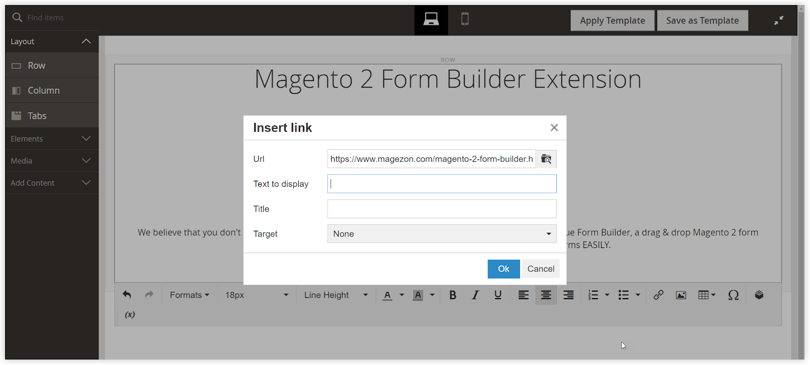 Magento Page Builder All About The Text Content Type Magezon