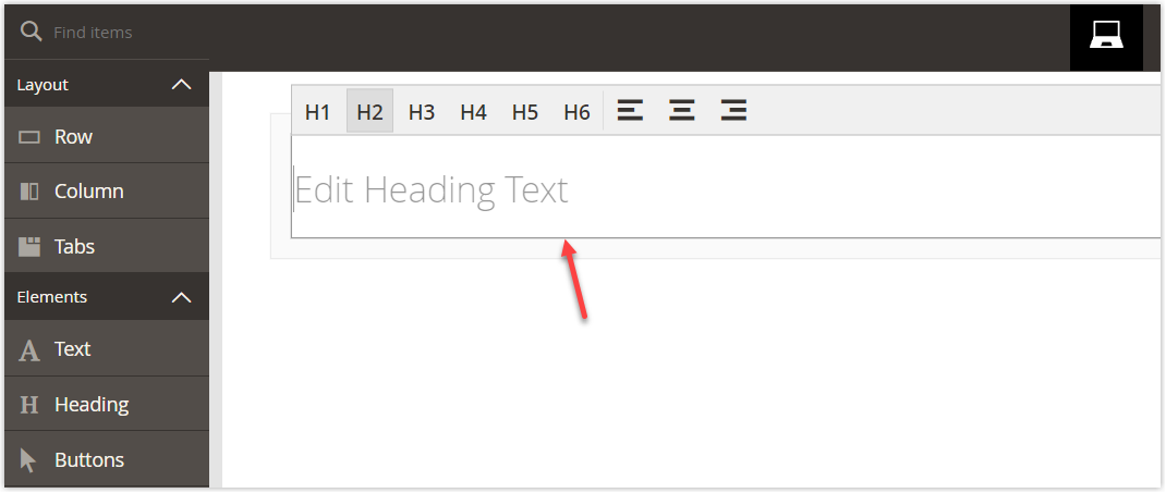 Magento Page Builder: All About the Heading Content Type - Magezon
