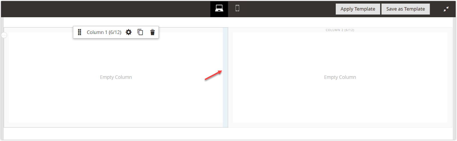 Magento Page Builder: All About the Column Content Type - Magezon