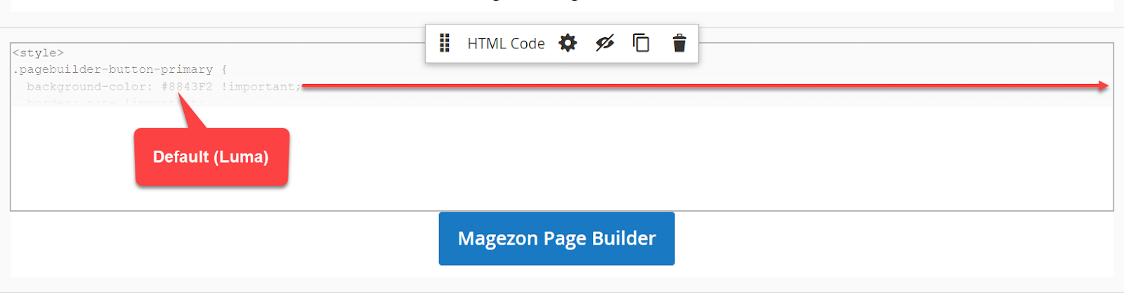 Magento Page Builder: All About the HTML Code Content Type - Magezon