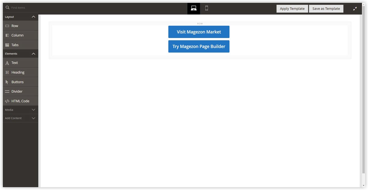 Magento Page Builder: All About the Buttons Content Type | Magezon Blog
