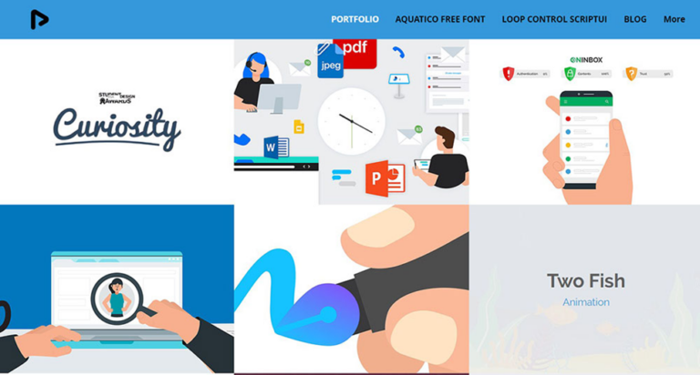 40+ Best Blue Color Websites With Color Schemes - Magezon