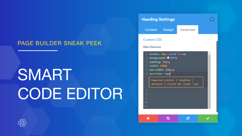 Page Builder 3.0 Sneak Peek: Smart Code Editor - Magezon Blog