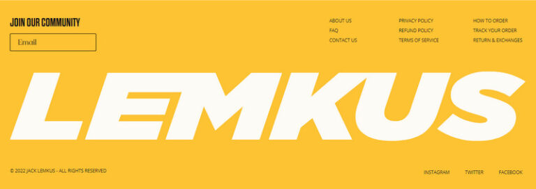 33 Unique Website Footers and Why They Work - Magezon