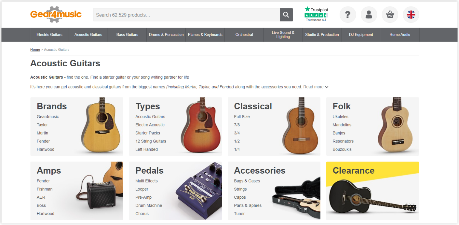 Product Category Page Design: Everything You Should Know - Magezon