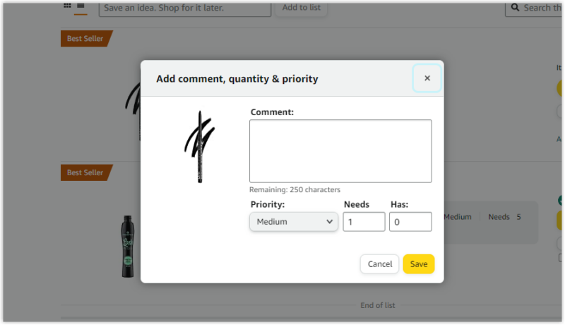 Ecommerce Website Wishlist 101 (+ Amazon Example) - Magezon