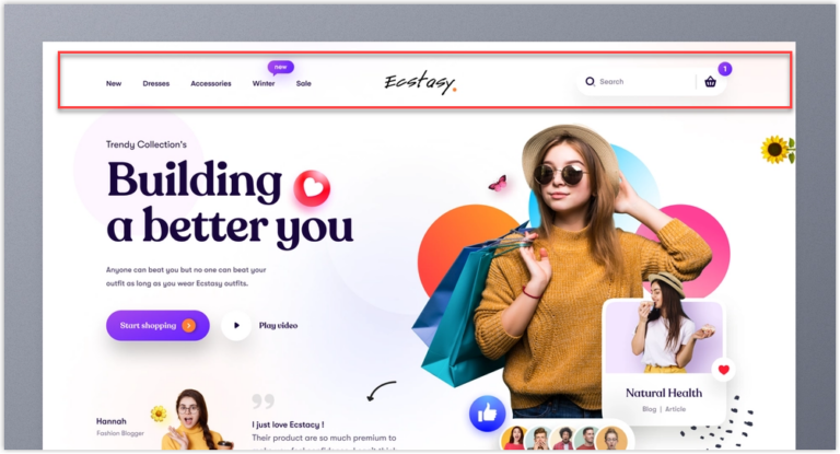 A Guide to Creating a Website Header That Converts - Magezon