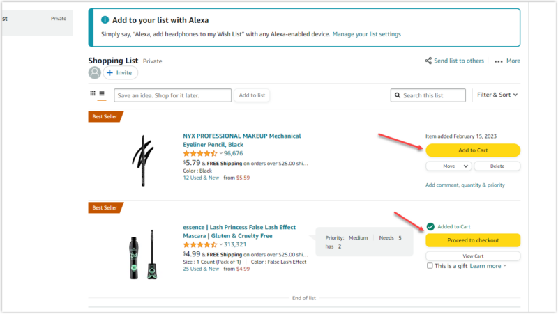 Ecommerce Website Wishlist 101 (+ Amazon Example) - Magezon