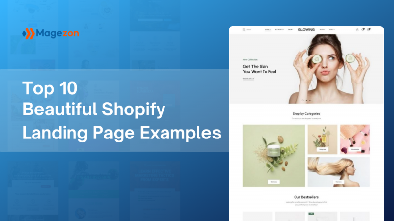 Top 10 Beautiful Shopify Landing Page Examples
