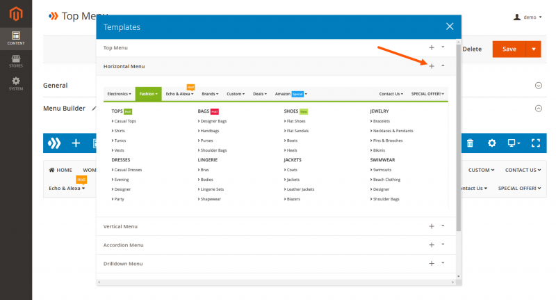 How to Use Menu Templates in Ninja Menus | Magezon Blog